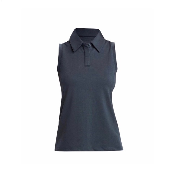 Lole | Tops | Nwt Lole Cross Court Polo Tank In Blue Anchor | Poshmark